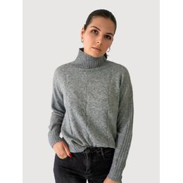 Wearable Stories Pullover 'Gabriella' Damen Gr&ouml;&szlig;e M/L hellgrau