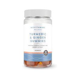 Myvitamins Kurkuma-und-Ingwer-Fruchtgummis - 60GUMMIES, 30Portionen - Pfirsich