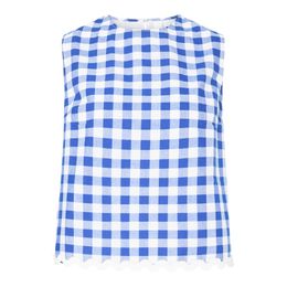 Y.A.S YAS Bluse 'YASLURA' Damen Gr&ouml;&szlig;e L blau / blaumeliert / wei&szlig;