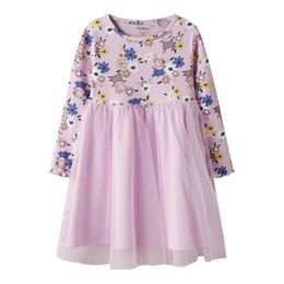 name it Kleid 'Peppa Wutz' M&auml;dchen Gr&ouml;&szlig;e 116 navy / altrosa / wei&szlig;