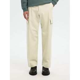 Selected Cargohose Herren Gr&ouml;&szlig;e 31 ecru