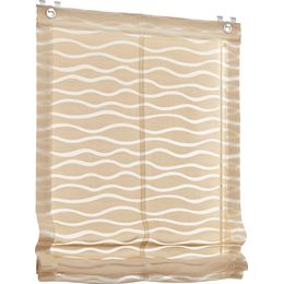 HEINE HOME unisex Raffrollo beige Gr&ouml;&szlig;e 140x45 cm