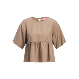 Jack & Jones JJXX Bluse 'JXSigrid' Damen Gr&ouml;&szlig;e XL taupe