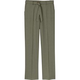 CR&Eacute;ATION L Damen Hose mit abnehmbarem Bindeg&uuml;rtel khaki Gr&ouml;&szlig;e 38