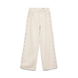 V&eacute;ro Moda Vero Moda Jeans 'VMRAE' Damen Gr&ouml;&szlig;e 28 hellbeige