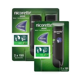 nicorette mint Spray mit Nikotin (2+1 St&uuml;ck) 3 St