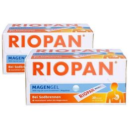 DR. KADE 2x Riopan Magen Gel Stick-Pack Doppelpackung 200 ml