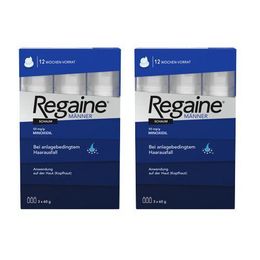 Regaine M&auml;nner Schaum 50 mg/g Doppelpackung (2x180ml)