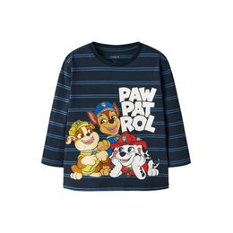name it Shirt 'NMMJOSHUE PAW' Jungen Gr&ouml;&szlig;e 86 navy / gelb / rot / wei&szlig;
