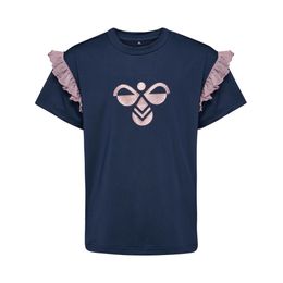 Hummel Funktionsshirt M&auml;dchen Gr&ouml;&szlig;e 122/128 dunkelblau