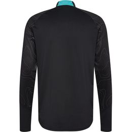 Hummel Sweatshirt Herren Gr&ouml;&szlig;e XL hellblau / schwarz