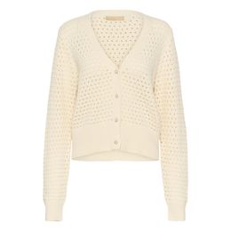 Culture Strickjacke 'CUcallum' Damen Gr&ouml;&szlig;e M beige