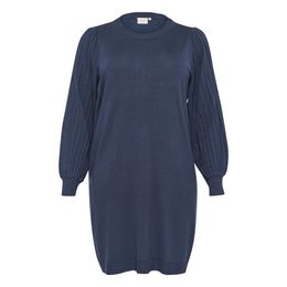 Kaffe Curve Kleid 'Jessie' Damen Gr&ouml;&szlig;e 36 navy Winterkleid