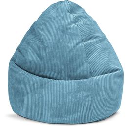 MAGMA Sitzsack &raquo;BeanBag SHARA XXL&laquo; 1 Stk. tlg. blau Bezug: 100% Polyester