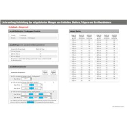 Garesa Gardinenstange &raquo;FLAT&laquo; 2 l&auml;ufig-l&auml;ufig Wunschma&szlig;l&auml;nge Rechteckprofil, Deckenmontage, perfekter Lauf, modern, verl&auml;ngerbar silber Aluminium