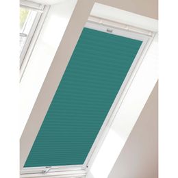 SUNLINES Dachfensterplissee &raquo;StartUp Style Honeycomb TL&laquo; Lichtschutz verspannt mit F&uuml;hrungsschienen blau Obermaterial: 100% Polyester