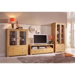 Home Affaire Wohnwand &raquo;Gotland&laquo; Set, 3 Stk. tlg. beige