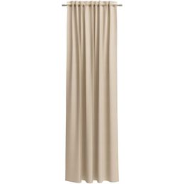 Neutex for you! Vorhang nach Ma&szlig; &raquo;EVA&laquo; Multifunktionsband 1 Stk. tlg. Uni-Voile mit elegantem Glanz beige Obermaterial: 100% Polyester