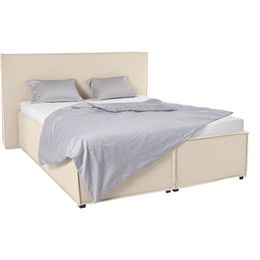 LeGer Home by Lena Gercke Polsterbett &raquo;Isaline&laquo; wahlweise ohne Matratze oder mit 3 Matratzenarten, Kopfteilh&ouml;he 107 cm beige 100% Polyester