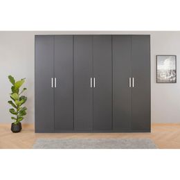 Rauch Dreht&uuml;renschrank &raquo;Kleiderschrank Schrank Garderobe KOLUNA mit Dekor-Front&laquo; Breiten 181/226/271/315 cm H&ouml;hen 210/229 cm, inkl. 2 Innenschubladen 