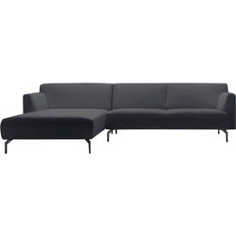 Creation BY ROLF BENZ Ecksofa &raquo;CR.446 elegantes Designsofa mit hohem Sitzkomfort&laquo; in minimalistischer, schwereloser Optik, Breite 275 cm schwarz