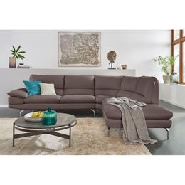 Calia italia Ecksofa &raquo;Dave, italienisches Designsofa L-Form, erstklassiger Sitzkomfort&laquo; Ottomane wahlweise links oder rechts, in zwei tollen 