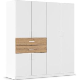 Rauch Dreht&uuml;renschrank &raquo;Kleiderschrank Schrank Garderobe MAIKA mit Dekor-Front&laquo; 2 Schubladen, in verschiedenen Breiten, H&ouml;hen, Farben, MADE IN GERMANY