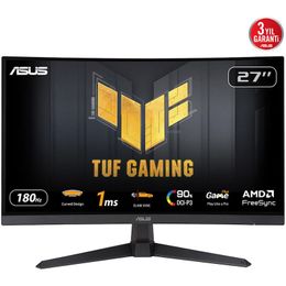 ASUS Curved-Gaming-Monitor &raquo;VG27VQ3B&laquo; 69 cm/27 &prime;&prime; 1920 x 1080 px Full HD 1 Reaktionszeit 180 Hz Max. Aufl&ouml;sung 1920 x 1080 (Full HD)