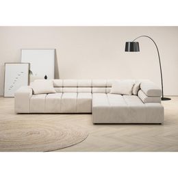 Home Affaire Ecksofa &raquo;Ancona incl. Kopfteilverstellung, OTTOs Choice, Breite 319cm, L-Form&laquo; wahlweise motorische Sitztiefenverstellung, auch in Cord +