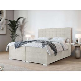 Home Affaire Bett &raquo;Semla mit Matratze und Topper, in 3 Breiten (140, 160 und 180 cm)&laquo; Boxspringbett mit Kopfteil, Bettkasten, Matratze (BFK/TFK) und 