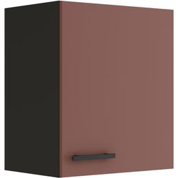 Optifit H&auml;ngeschrank &raquo;Palma&laquo; Breite 50 cm, 1 T&uuml;r, 1 Einlegeboden rot