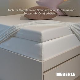 bellana Spannbettlaken &raquo;Jersey-Elasthan deLuxe&laquo; f&uuml;r Boxspringbetten und sehr hohe Matratzen grau Jersey-Elasthan, Obermaterial: 95% Baumwolle, 5% 