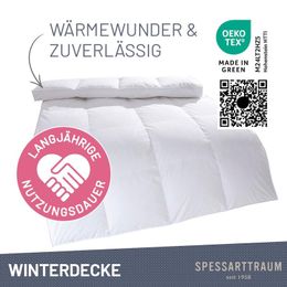 Spessarttraum Daunenbettdecke &raquo;Exklusiv, Bettdecken f&uuml;r Sommer und Winter, Decke&laquo; polarwarm F&uuml;llung 100DaunenKlasse1Downpasszertifiziert 1 Stk. tlg. 5