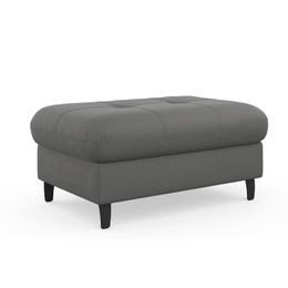 Sit & More sit&more Hocker &raquo;Marano&laquo; mit Stauraum grau 100% Polyester