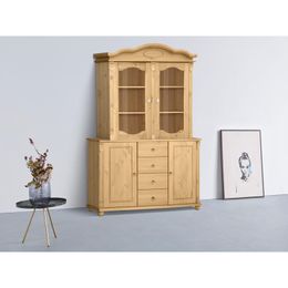 OTTO home Kombikommode &raquo;Tessin; Buffetunterschrank, klassischer Landhausstil&laquo; aus massiver, FSC -zertifizierter Kiefer, 128cm breit beige