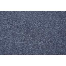 ANDIAMO Teppichboden &raquo;Portland, Velours, Made in Netherlands&laquo; rechteckig 11 mm H&ouml;he Uni Farben, Breite 400 cm, Wohnzimmer, strapazierf&auml;hig, pflegeleicht blau 