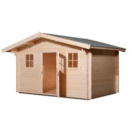 Weka Gartenhaus &raquo;135 Gr.1, 45 mm&laquo; beige Massivholz