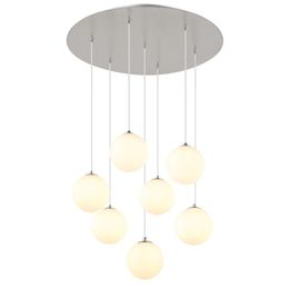 Globo LIGHTING H&auml;ngeleuchte &raquo;RIHA&laquo; G9 1 Stk. Warmwei&szlig; H&auml;ngelampe/Pendelleuchte/Esszimmer/Wohnzimmer/Esstisch