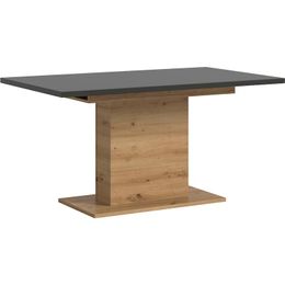 Home Affaire Esstisch &raquo;Motus, ausziehbar 150 -190 cm, inklusive 40 cm Einlegeplatte&laquo; Set, 1 Stk. tlg. S&auml;ulengestell mit Bodenplatte, Tisch, 