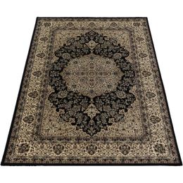 Ayyildiz Teppiche Teppich &raquo;KASHMIR 2608&laquo; rechteckig 10 mm H&ouml;he Orient Optik, pflegeleicht, robuster Kurzflor, Wohnzimmer schwarz Polypropylen (PP)