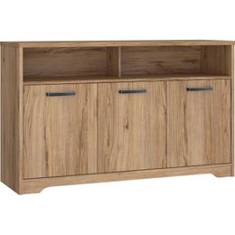 FORTE Sideboard &raquo;Joadakis&laquo; braun Spanplatte