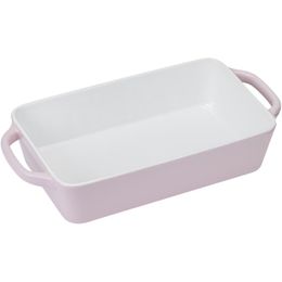 RESTO Kitchenware Auflaufform &raquo;Fornax Backform Gro&szlig; Hoher Rand Lasagneform Antihaftbeschichtet&laquo; Keramik 1 Stk. tlg. Rechteckig aus Keramik, rosa, in 2