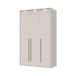 Places of Style Dreht&uuml;renschrank &raquo;Opera mit oder ohne Kranz inkl. LED-Beleuchtung, B: 92,137 oder 182 cm&laquo; UV lackiert, Soft Close Funktion, 