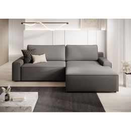 Trendmanufaktur Ecksofa &raquo;Challenge, Schlafsofa mit Bettkasten, Couch in L-Form, Breite 245 cm&laquo; Recamiere beidseitig montierbar, auch in trendigem 