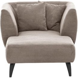 Home Affaire Loveseat &raquo;Colori&laquo; grau 100% Polyester
