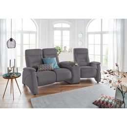 exxpo - sofa fashion 3-Sitzer &raquo;Ascoli, Kinosofa mit hohem Sitzkomfort, bequeme Armlehnen&laquo; inkl. Relaxfunktion, Ablage und Staufach, hohe R&uuml;ckenlehne 