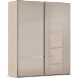 Rauch Schwebet&uuml;renschrank &raquo;Kleiderschrank Schrank Garderobe Schlafzimmerschrank SCALE-TRIO&laquo; edle dreigeteilte Front mit 2 Zierleisten Glasfront MADE 