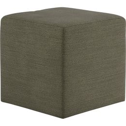 COTTA Hocker &raquo;Cuby&laquo; Sitzw&uuml;rfel, Cube, Sitzhocker gr&uuml;n 100% Polyester