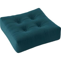 Karup Design Pouf &raquo;More Pouf&laquo; blau Stoff