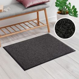 OTTO home Fu&szlig;matte &raquo;Vianne, Schmutzfangmatte Indoor, f&uuml;r Hausflur und Eingangsbereiche&laquo; rechteckig 10 mm H&ouml;he Eingangsmatte, rutschfeste Unterseite, 